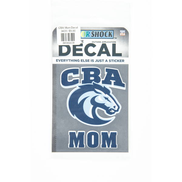 CBA Mom Decal (3433) – The Academy Store