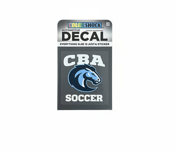 CBA Soccer Decal (3017) – The Academy Store